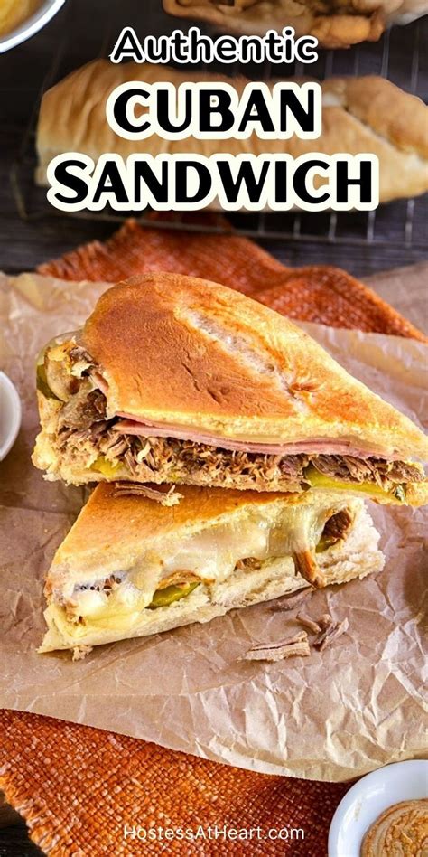 Authentic Cuban Sandwich Recipe Sandwhich Recipes Cuban Sandwich Recipe Cuban Sandwich