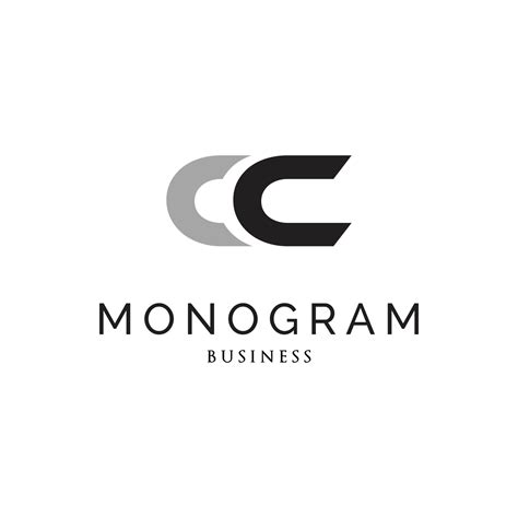 Initial Letter Cc Monogram Icon Logo Design Template 13789385 Vector