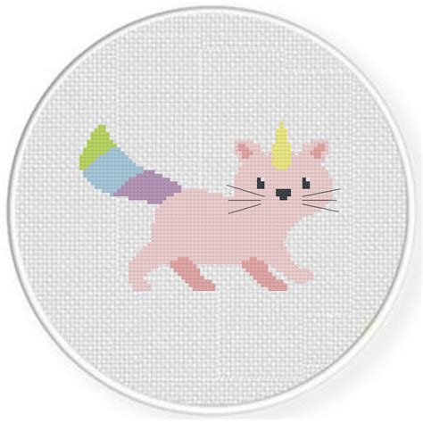 Catunicorn Cross Stitch Pattern Daily Cross Stitch