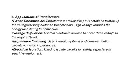 Presentation Physics Transformers Class 12th Pdf