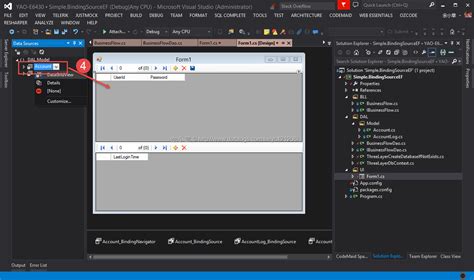 [c ][winform] 使用 bindingsource 與控制項連動並使用 entity framework code