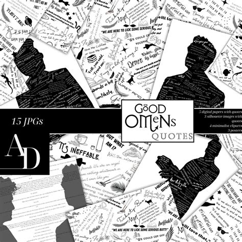 Good Omens Quotes With Page Numbers Wisdom From Heaven And Hell