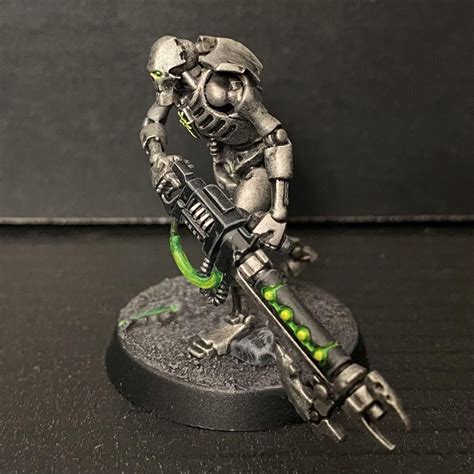 My First Necron Warrior Rwarhammer40k