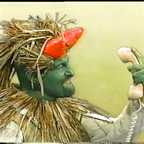 Person Talking To Telephone Without Manners 