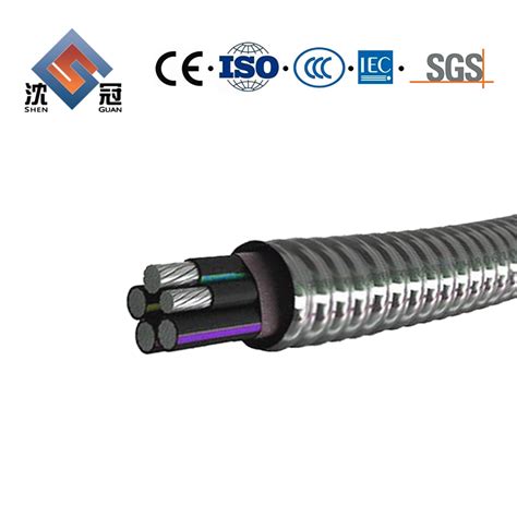 Shenguan 1kv Aerial Bundled Cables Aluminium Phase Conductor Street
