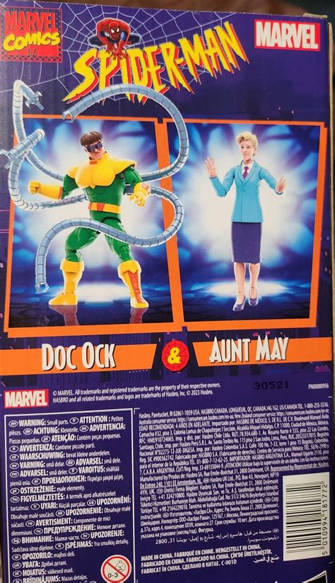 Tas Doc Ock And Aunt May 2 Pack Just Arrived Rmarvellegends