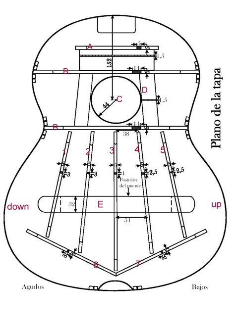 Full Size Guitar Plan