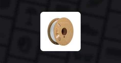Polymaker Polyterra Pla Muted White 1 75 Mm 1000 G • Pris