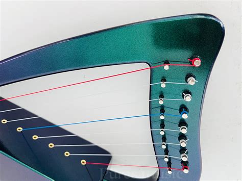 Waltert Mini Harp 8 String Handheld Celtic Lyre Lap Small Harp Instru