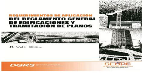 Reglamento General De Edificaciones · 310 Residente De Obra Medidas De Seguridad Y
