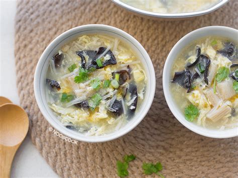 Enoki Mushroom Recipe Soup Verline Fonseca