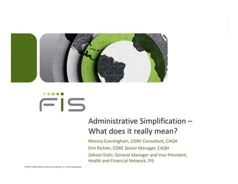 Administrative Simplification Pdf