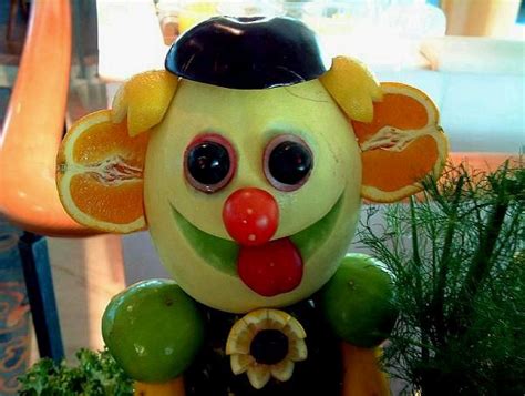 Funny Fruits And Vegetables Carving
