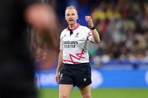 Rugby World Cup Final Referee Wayne Barnes Retires As All Blacks Look