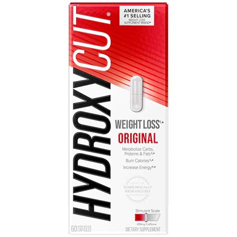 Hydroxycut Weight Loss Supplement Rapid Release Capsules Original Shop Diet And Fitness At H E B