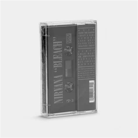 Nirvana Bleach Cassette Tape
