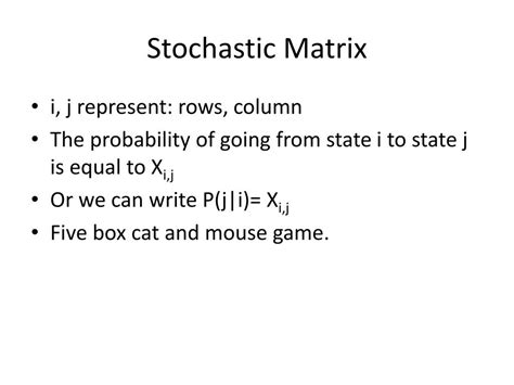 Ppt Stochastic Markov Processes And Bayesian Networks Powerpoint Presentation Id 1470986