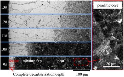 Surface Decarburization Depth Detection In Rods Of 60si2mn Steel With