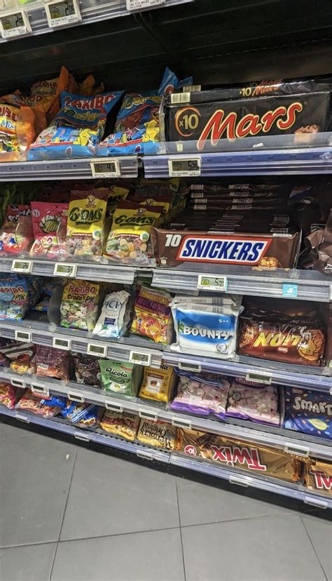 Colorful Candy Aisle In France