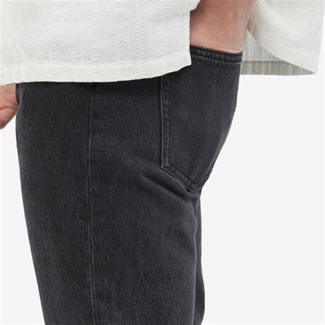 Apc Mens New Standard Jean In Washed Black Apc