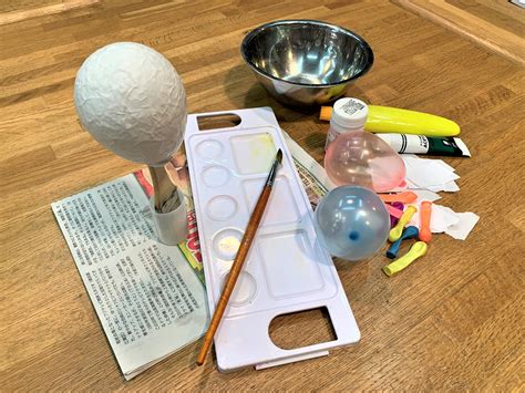 風船でかんたん張り子づくり① わらべ館