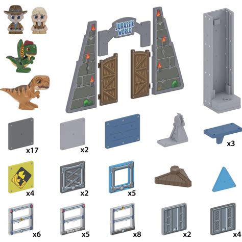 Tile Town Jurassic World Park Playset Afterpay Available