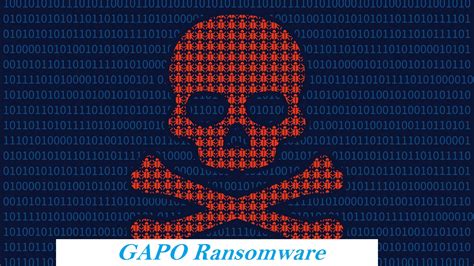 How To Remove Gapo Ransomware And Decrypt Gapo Files Malware Guide
