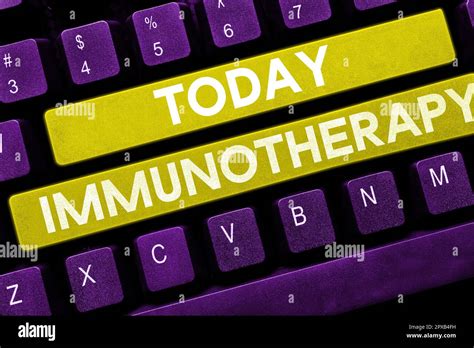 Handwriting Text Immunotherapy Business Approach Treatment Or
