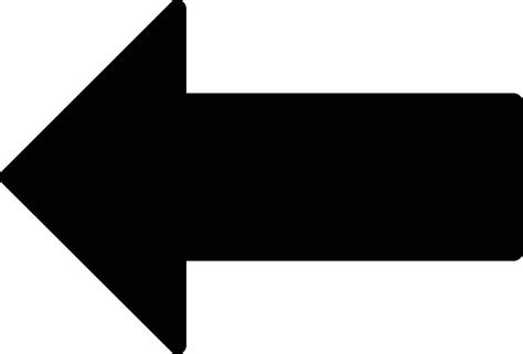 Long Arrow Alt Left Vector Icon Design 14924875 Vector Art At Vecteezy