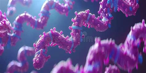 An Extremely Close Picture Of The Yeast Cell Where Each Cellular