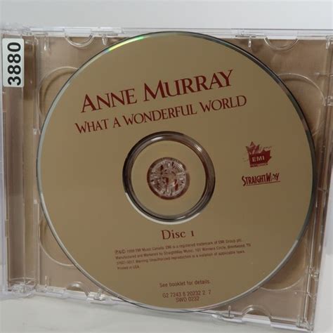 Anne Murray What A Wonderful World 26 Inspirational Classics Cd Ebay