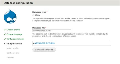 Installer Indicates My Php Installation Only Supports Sqlite When