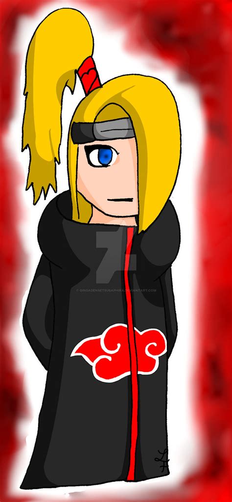 Chibi Deidara By Gingadensetsusaphira On Deviantart