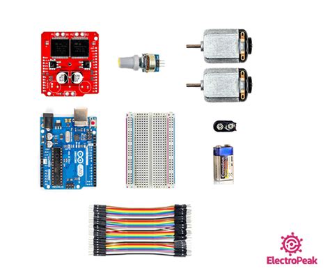 interfacing vnh2sp30 monster motor shield with arduino electropeak