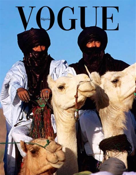 Vogue Algeria Cammelli Africa Marocco