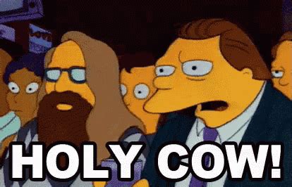 Holy Cow  Holy Cow The Simpsons Discover And Share S
