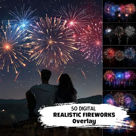 50 Fireworks Overlays Backdrops Png  Fireworks Texture Photoshop