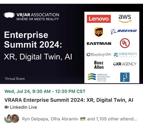 vr ar association vrara on linkedin tech event spatialcomputing