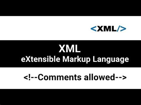 Introduction To Xml How XML Works YouTube Introduction To Xml How XML Works YouTube