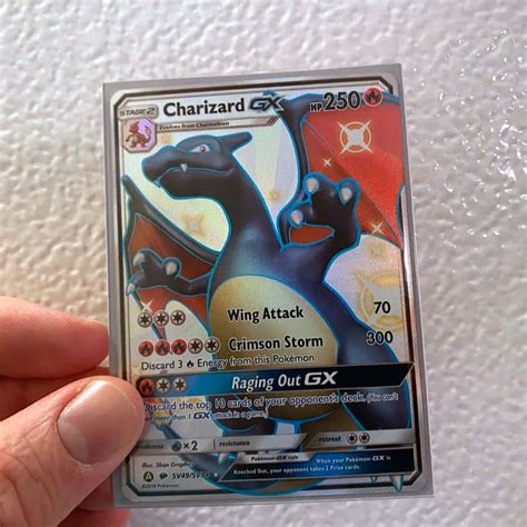 Shiny Charizard X Card