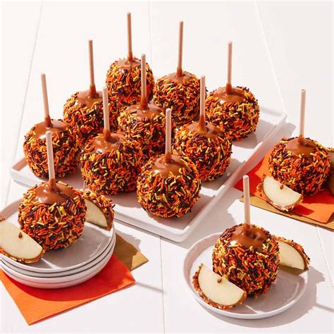 Affy Tapple Fall Sprinkles Caramel Apple 12 Pack Grocery