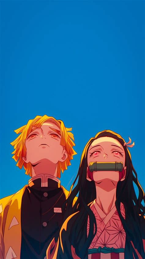 Nezuko Kamado X Zenitsu Agatsuma Anime Anime Hot Anime Lovers