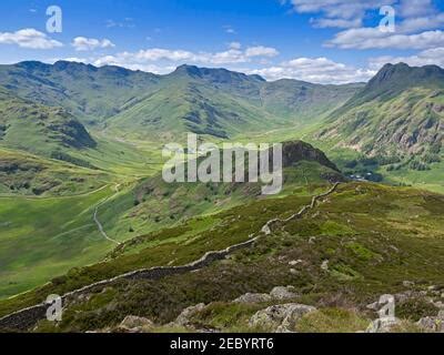 Side Pike From Stone Wall Between The Wainwright Lingmoor Fell In