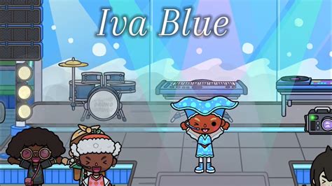 A Day In The Life Of Iva Blue Toca Boca Youtube