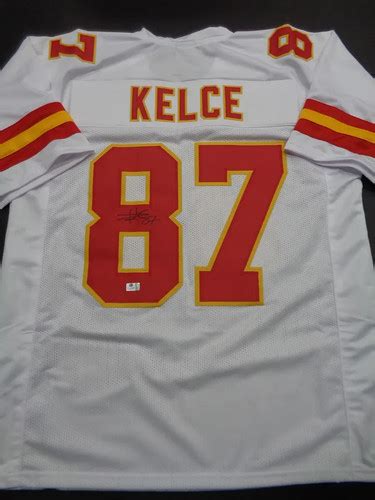 Travis Kelce Signed Autographed Kansas City Chiefs Custom Football