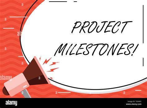 Word Writing Text Project Milestones Business Photo Showcasing Duration That Shows An Important