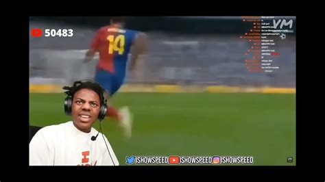 Ishowspeed Reacts To Thierry Henry Highlights Youtube