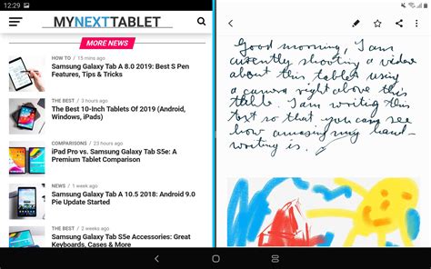 How To Use Split Screen View On Android Tablets