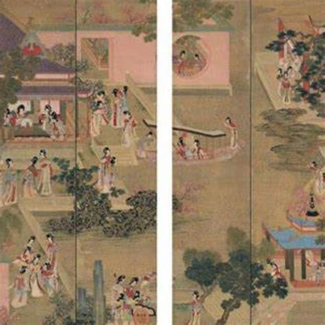 绢本设色百度百科