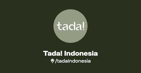 Tada Indonesia Instagram Tiktok Linktree
